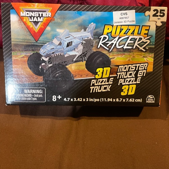 Monster Jam | Toys | Monster Jam Puzzle Racers | Poshmark